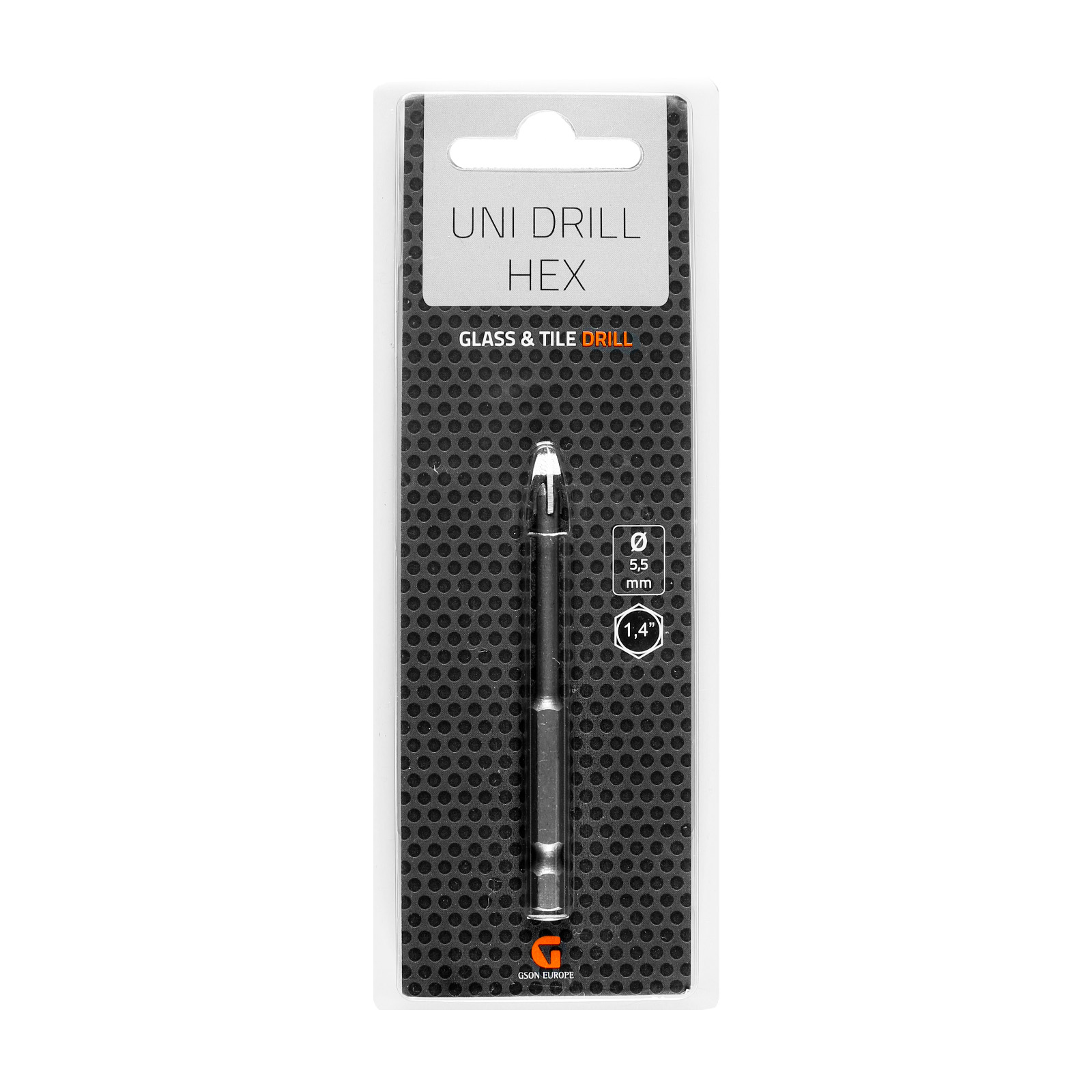 Uni Drill Hex - Universalborr med special-spetsvinkel och 4 st ...