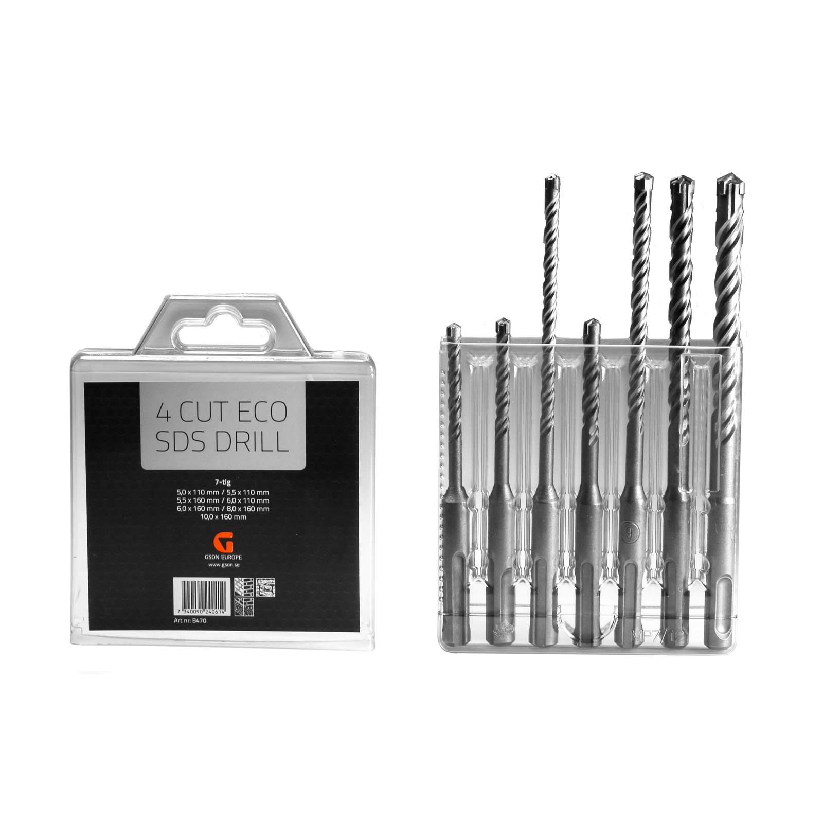 4Cut ECO SDS Drill set
