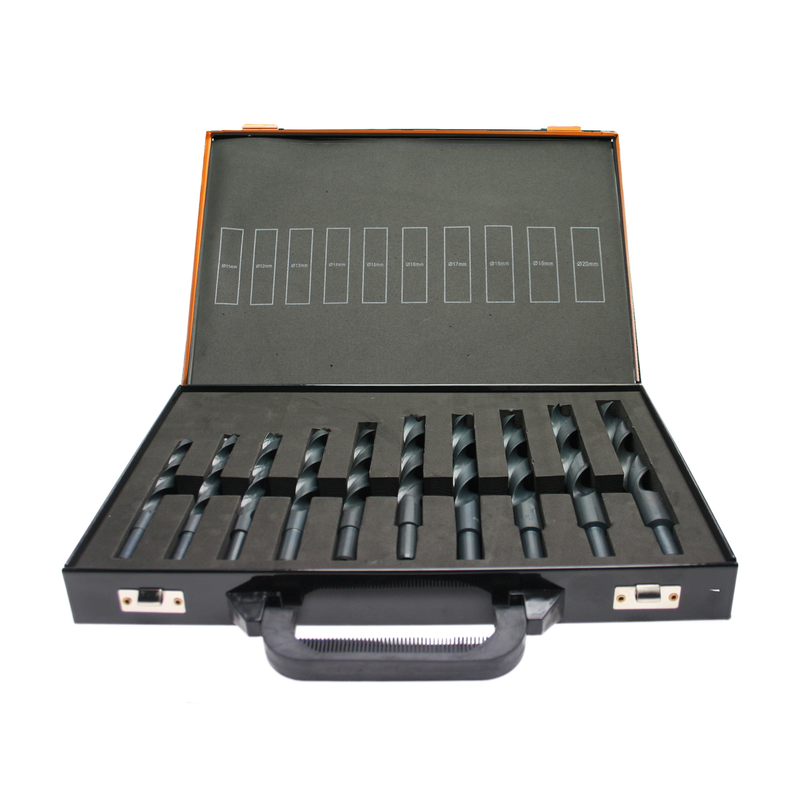HSS-R Reduced Drill Set - HSS-R DIN 338 snabbstålsborr. 118° spetsvinkel.