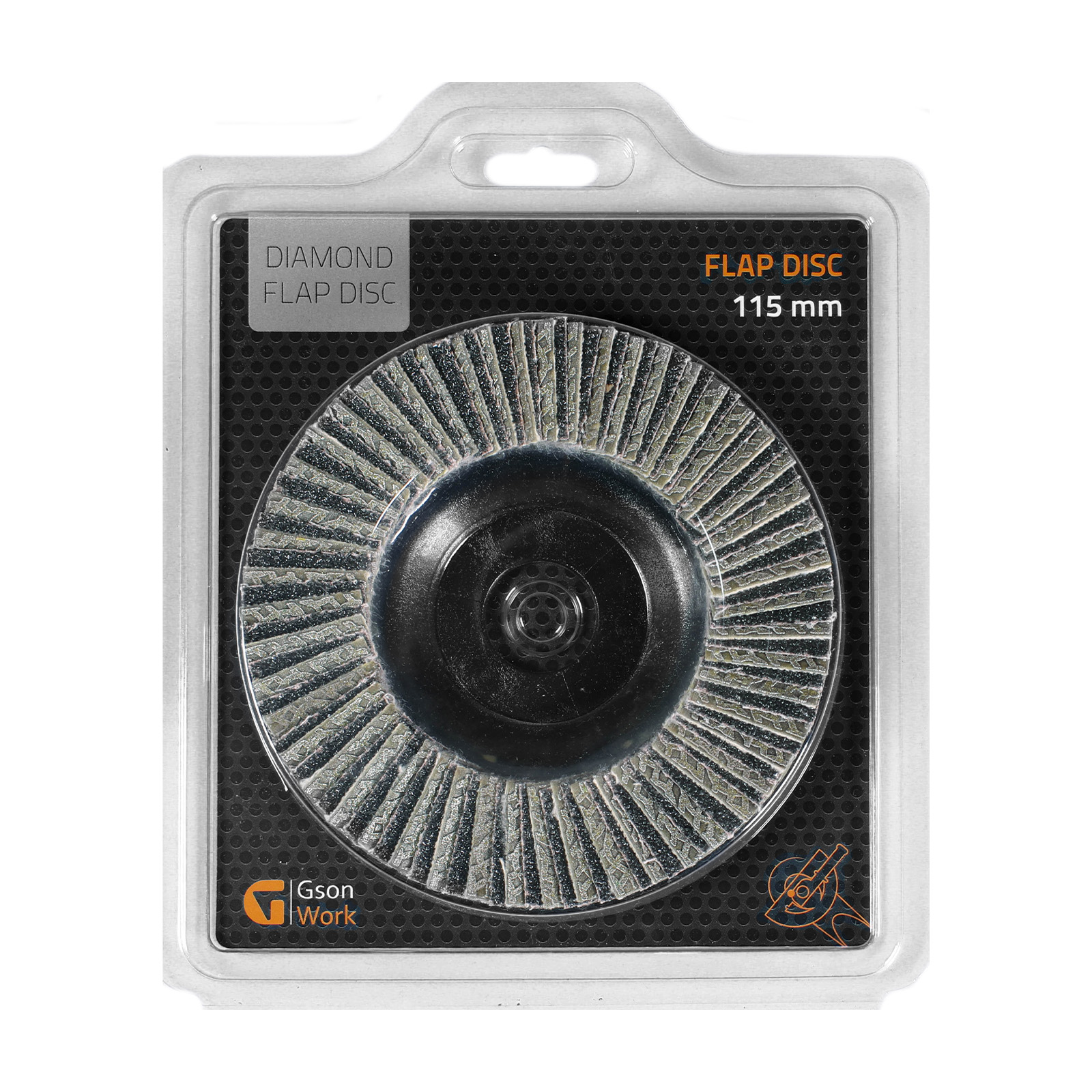 Diamond Flap Disc 115x22,23, mm - Lamellrondell av diamant/silikonkarbid